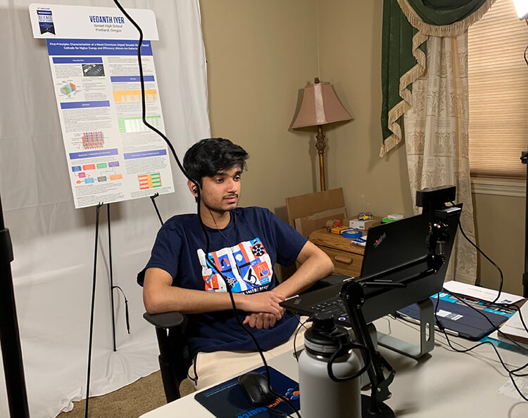 2021 Davidson Fellow - Vedanth Iyer - Davidson Institute