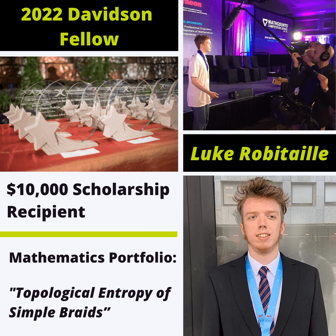 2022 Davidson Fellows – Leveraging Mathematical and Technological ...