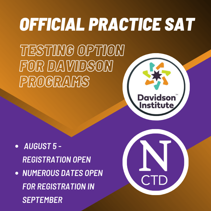 Official Practice SAT August 5 - New Testing Option for Davidson ...